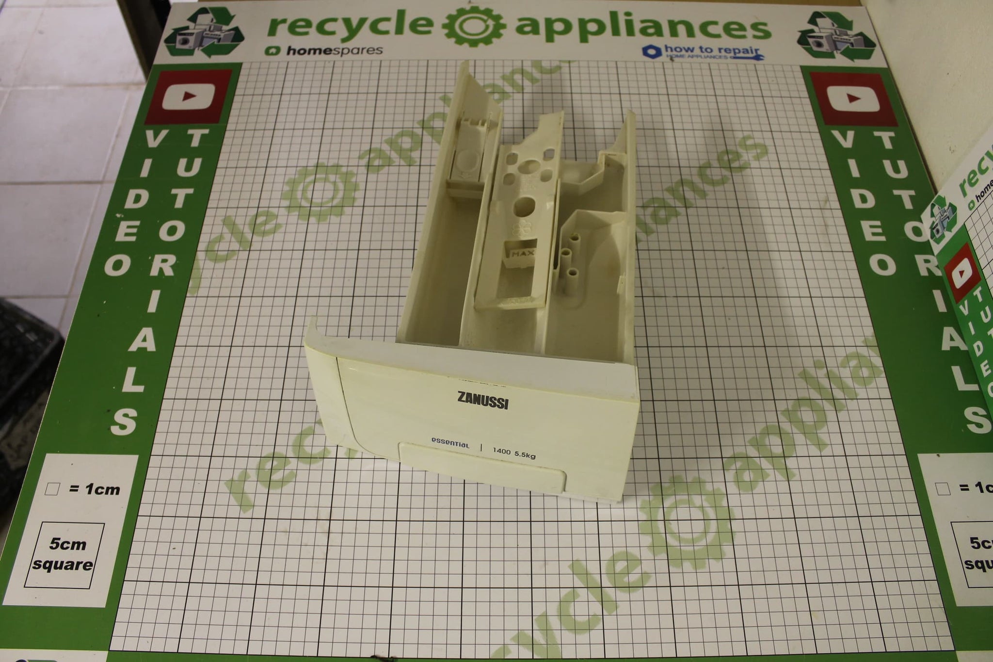 Genuine Washing Machine Soap Draw Detergent Dispenser – How-To-Repair